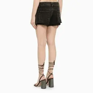 Miu Miu Denim Shorts - Black