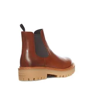 Prada Smooth Calf Leather Ankle Boots