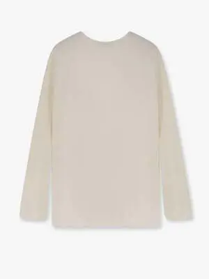 Max Mara Stretch Silk Shirt - Cream