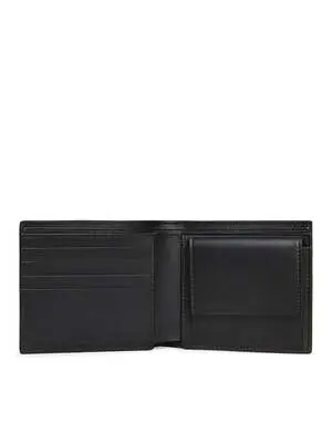 Celine Bi-fold Wallet In Grained Calfskin