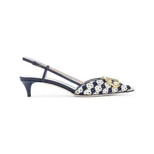 Valentino Garavani V Logo Slingback
