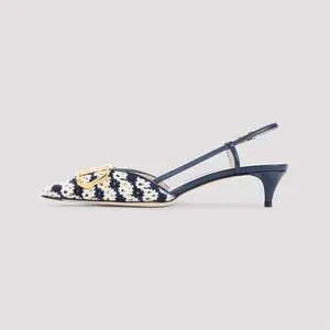 Valentino Garavani V Logo Slingback