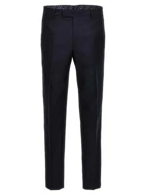 Etro Jacquard Trousers - Blue