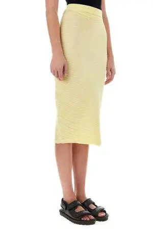 Bottega Veneta Stretch Cotton Blend Skirt