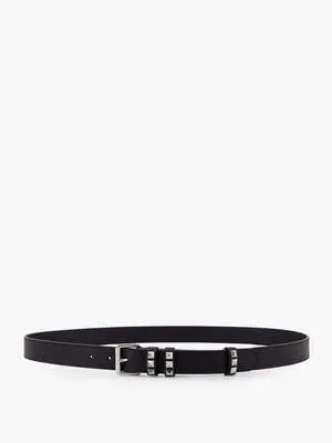 Valentino Garavani Flaneuse Leather Belt With Iconic Studs - Multicolor
