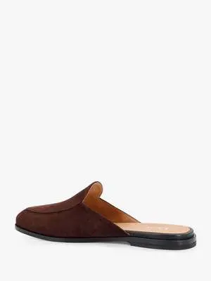 Dior Antibes Suede Mules Sandals - Brown