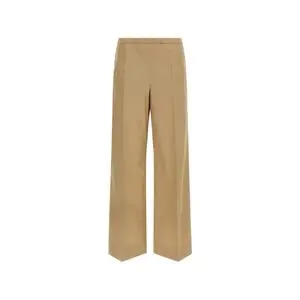 Moncler Neutrals Trousers Straight Trousers - Cream