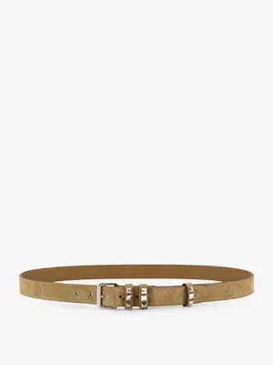 Valentino Garavani Suede Flaneuse Belt - Multicolor