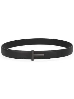 TOM FORD Cintura Con Fibbia T - Black