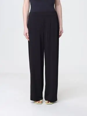 Max Mara Viscose Palazzo Pants - Black