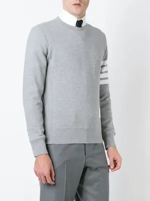 Thom Browne Cotton Crewneck Sweatshirt