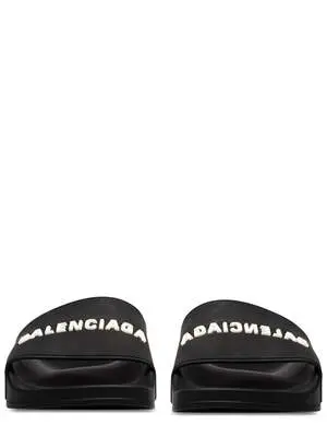 Balenciaga Slip-on Sandal With Logo