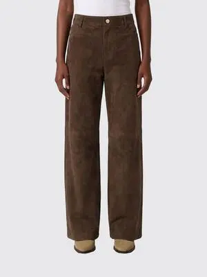 Max Mara Suede Wide Leg Trousers