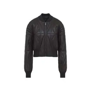 Moncler Geocamo Cropped Jacket - Gray
