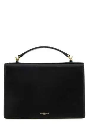 GOLDEN GOOSE Leather Venezia Handbag - Black
