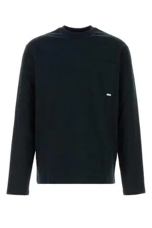 JIL SANDER Midnight Cotton T-shirt - Blue