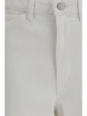 LEMAIRE Cotton Five-pocket Pants - White