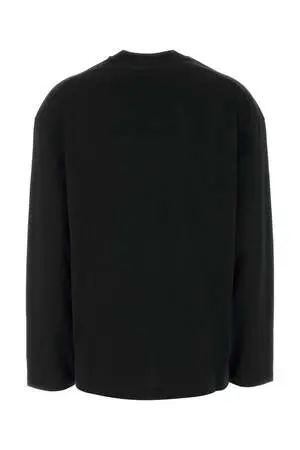 JIL SANDER Cotton T-shirt - Black