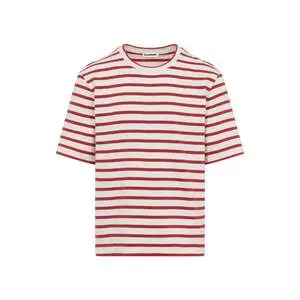 JIL SANDER Cotton T-shirt - Red