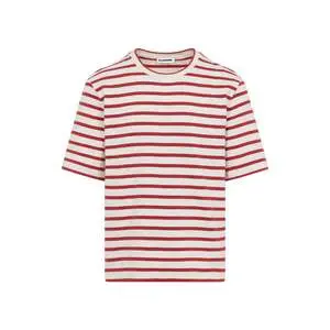 JIL SANDER Cotton T-shirt - Red