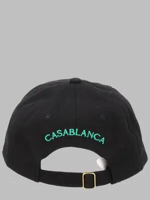 Casablanca Cappello Da Baseball Con Patch - Black