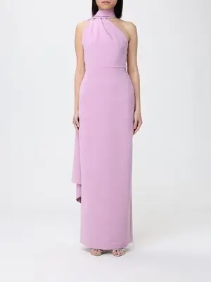 Solace London One-shoulder Dress - Purple