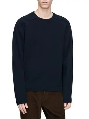 MAISON MARGIELA Virgin Wool Sweater - Blue