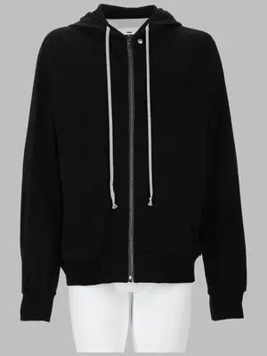 Rick Owens Felpa Windbreaker - Black