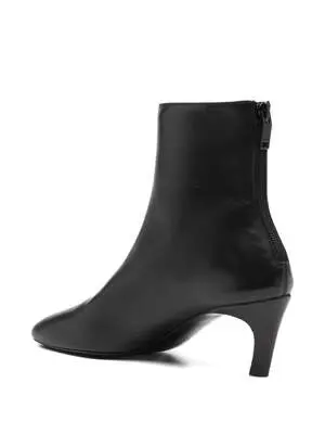 TOTEME Leather Ankle Boots
