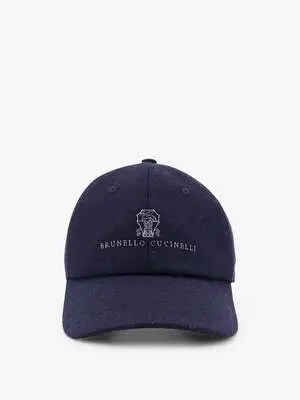 Brunello Cucinelli Virgin Wool Baseball Hat - Multicolor