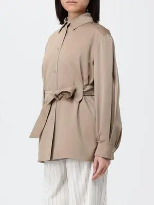 Max Mara Agenzia Gabardine Overshirt - Cream