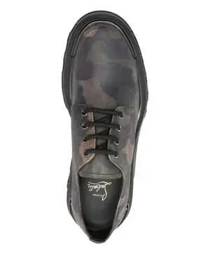 CHRISTIAN LOUBOUTIN Trott Dune Camo Print Combat Boot