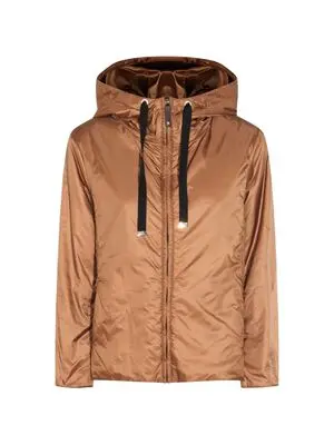 Max Mara Nylon Padded Blouson Jacket - Multicolor
