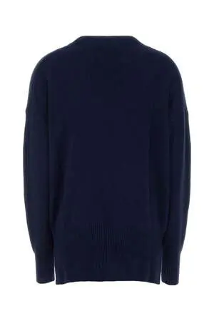 JIL SANDER Cashmere Oversize Sweater - Blue
