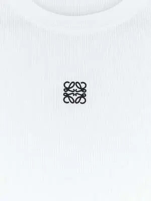 Loewe Ribbed Cotton T-shirt
