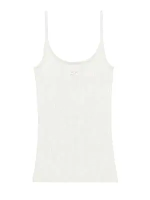 COURREGES COURREGES Reedition Knit Tank Top