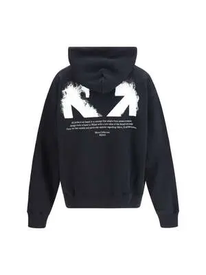 Off-White Half Arrows Skate Hoodie - Black