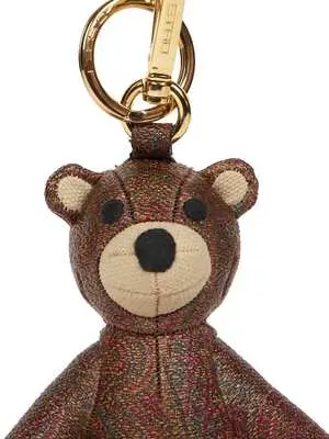 Etro Bear Charm Keychain
