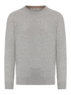 Brunello Cucinelli Brunello Cucinelli Men Essential Crew Neck Cashmere Sweater Multicolor