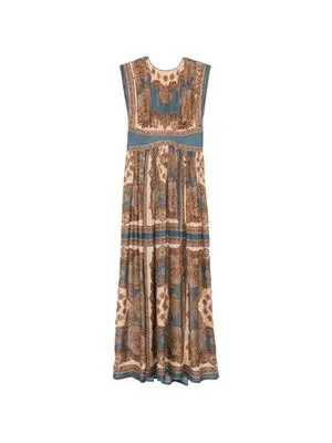 Zimmermann Mahon Silk Maxi Dress - Multicolor