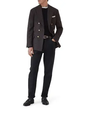 Brunello Cucinelli Essential Crew Neck Cashmere Sweater