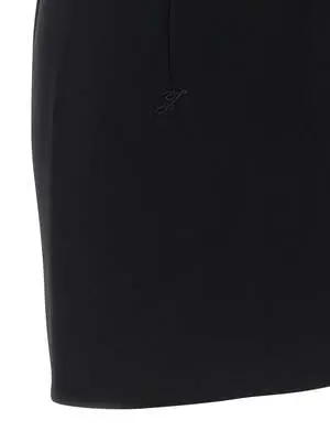 Jacquemus Asymmetrical Draped Minidress