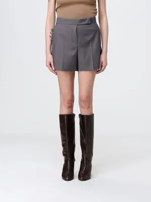 Max Mara Virgin Wool Shorts - Gray