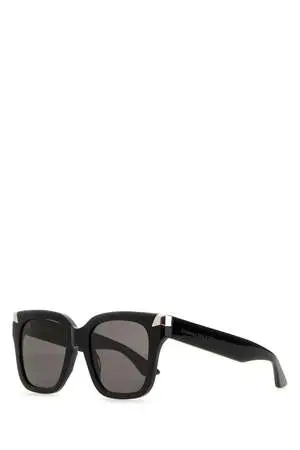 Alexander McQueen Acetate Punk Rivet Sunglasses - Black