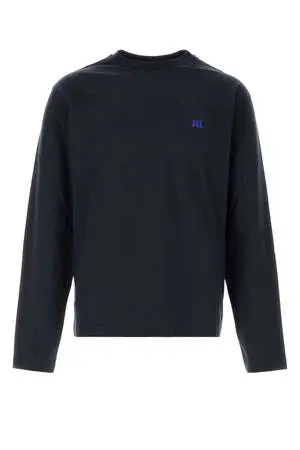 JIL SANDER Midnight Cotton T-shirt - Blue
