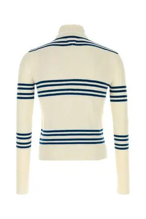 Prada Embroidered Wool Sweater
