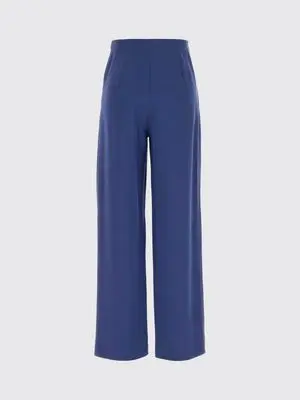 Max Mara Pure Stretch Silk Palazzo Trousers