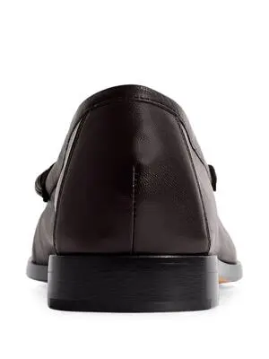 Bottega Veneta Silenzio Leather Loafers - Multicolor