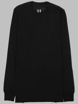 Rick Owens T-shirt Level Ls T - Black