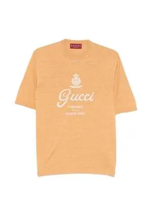 Gucci Short Sleeve Crew-neck Sweater - Multicolor